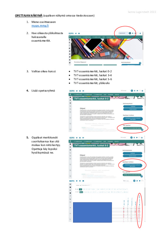 Digitaitokalenterit ja osaamismerkit